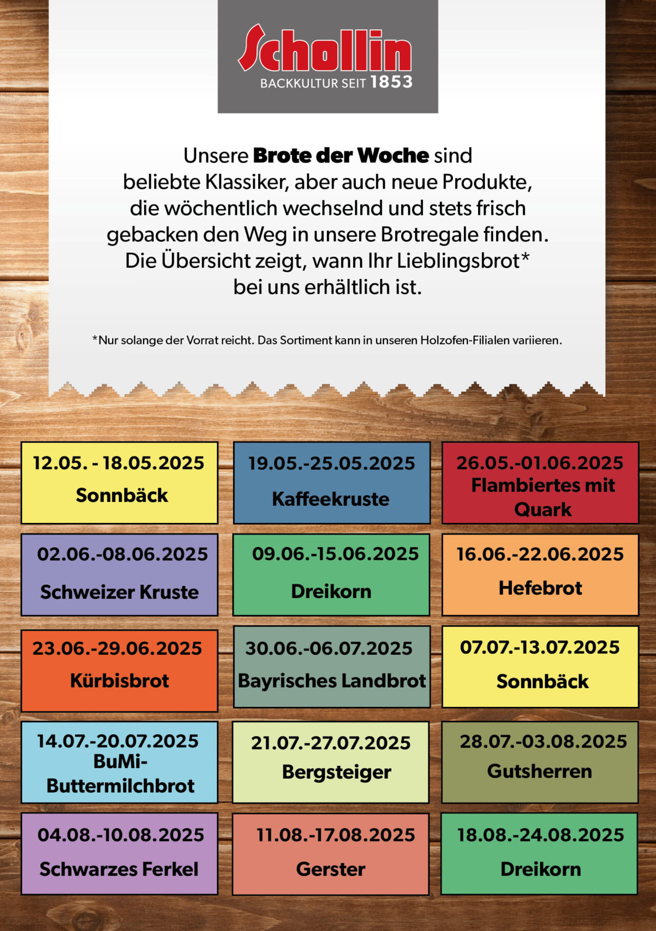 Backwaren genau nach deinem Geschmack – Bäckerei Schollin